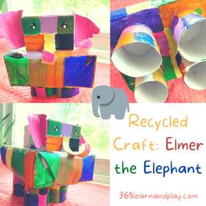 Six recycled crafts kids will love - 365learnandplay.com